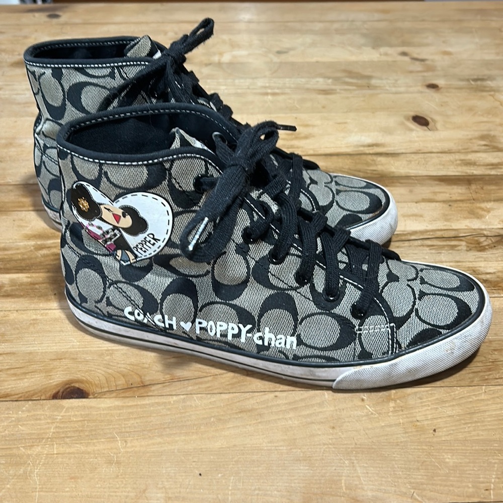 Coach Poppy Chan Pepper Sneaker 8 1/2 - Gem